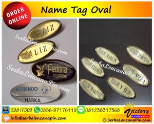 Name Tag Kuningan/Stainless – SerbaLencanaPin.com
